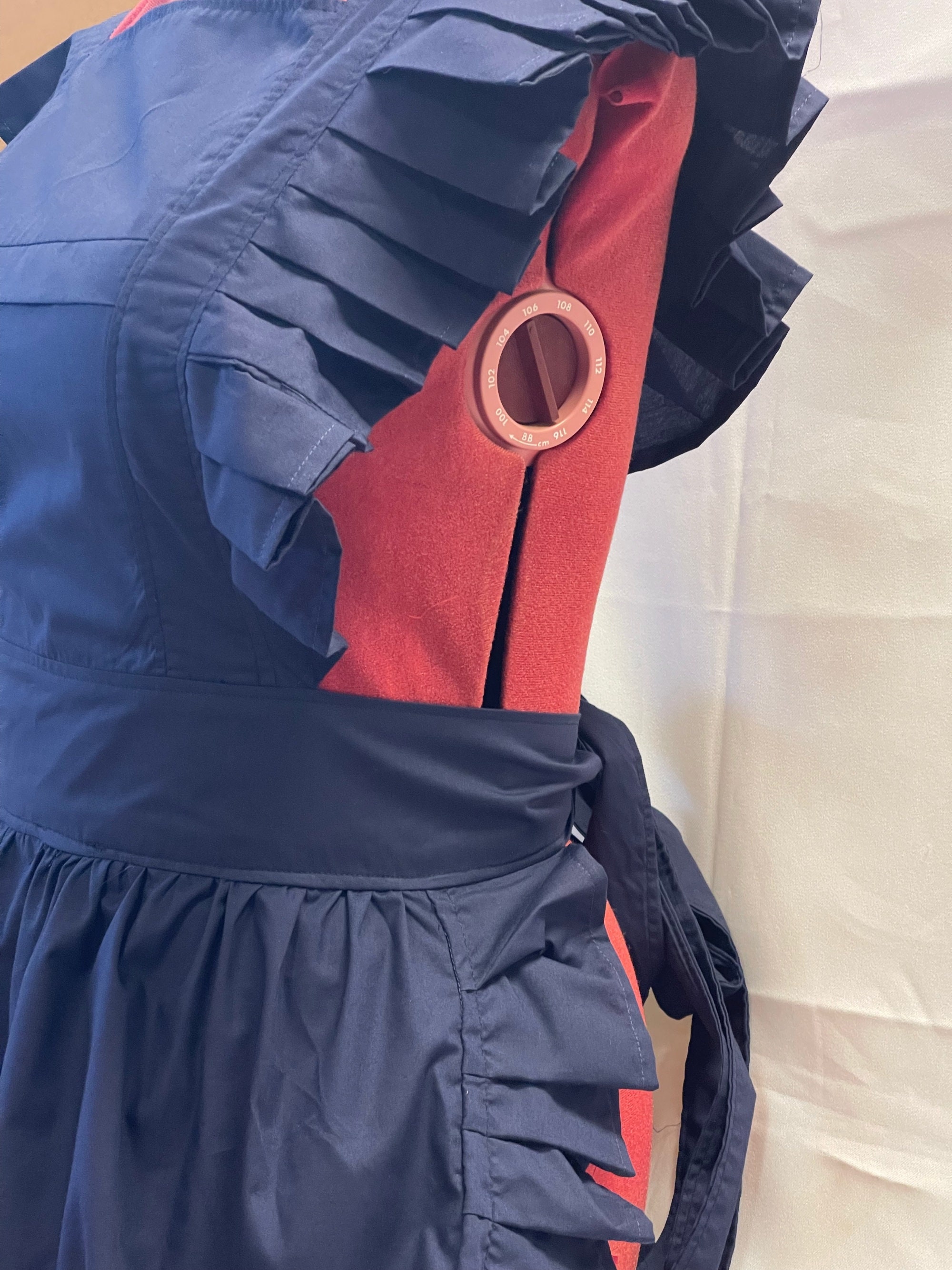 Retro Vintage Victorian Style Full Apron / Pinny Navy - Etsy