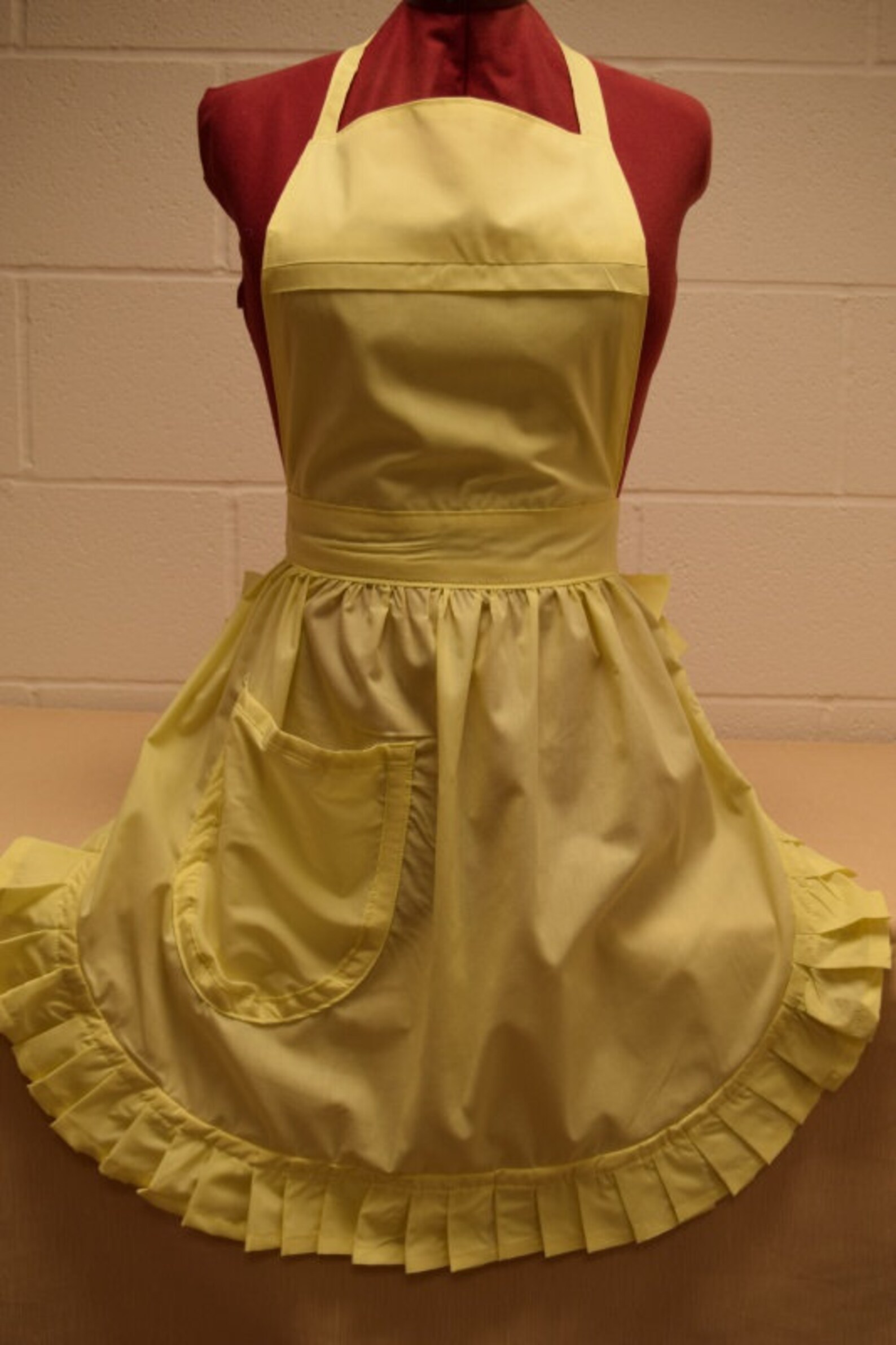 Retro Vintage 50s Style Full Apron / Pinny Lemon | Etsy