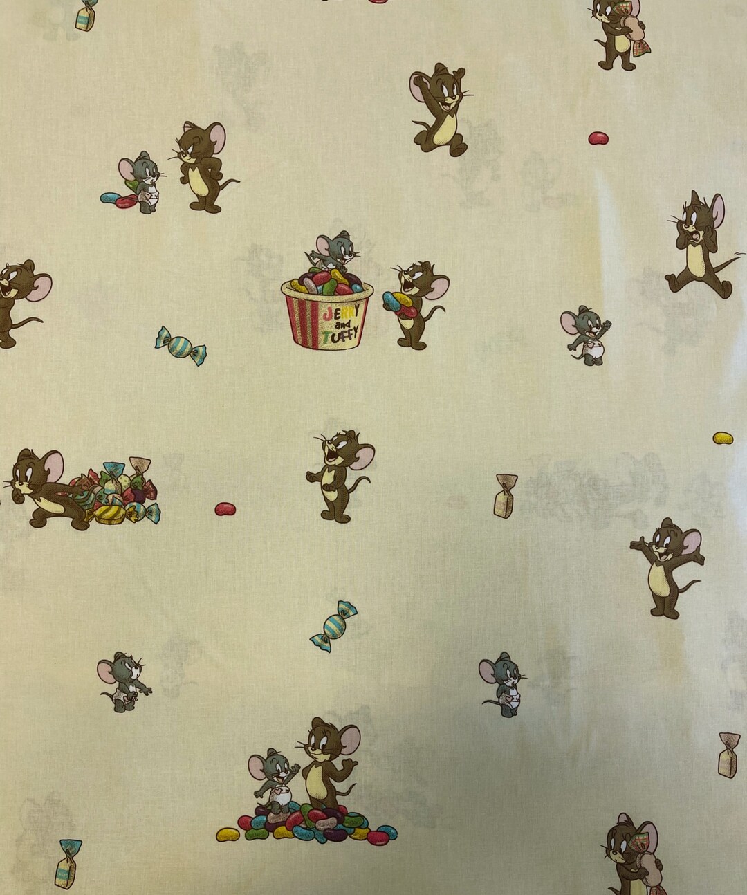 Licensed Turner Ent., Tuffy, Tom & Jerry - 100% Cotton Print Fabric ...