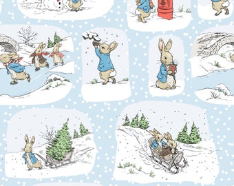 Peter Rabbit - Peters Garden - Greenhouse - 100% Cotton Digital Print ...