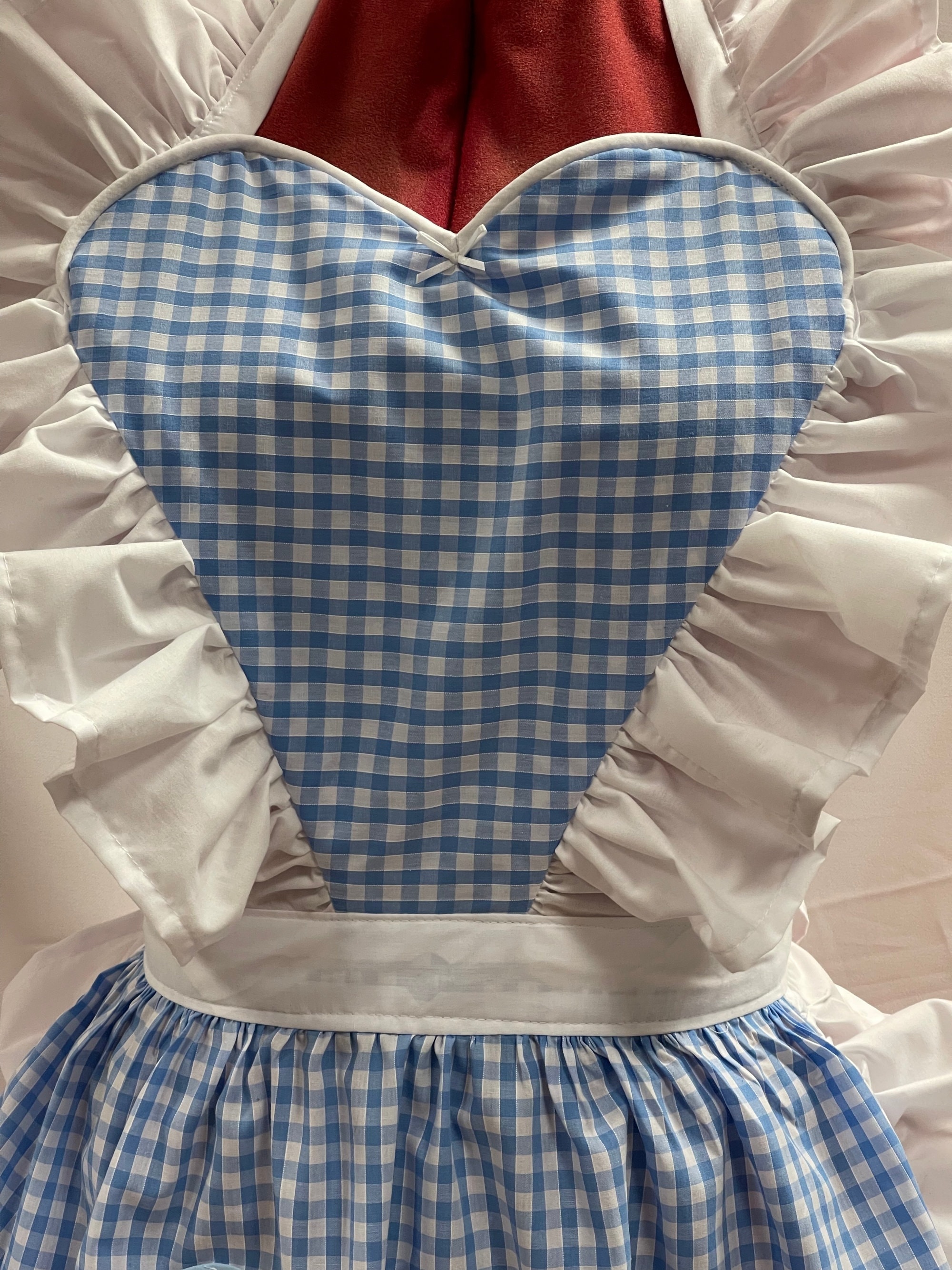 Retro Vintage 50s Style Full Apron / Pinny With Heart Shaped - Etsy