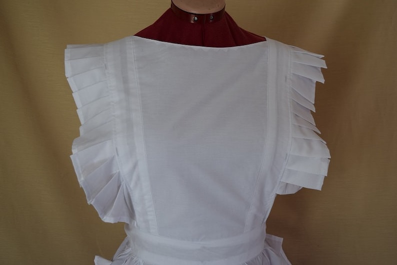 Retro Vintage Victorian Style Full Apron / Pinny - White (FC041VH) - Etsy
