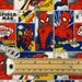 Spiderman Comic Strip - 100% Cotton Print Fabric - 13080021 - Etsy