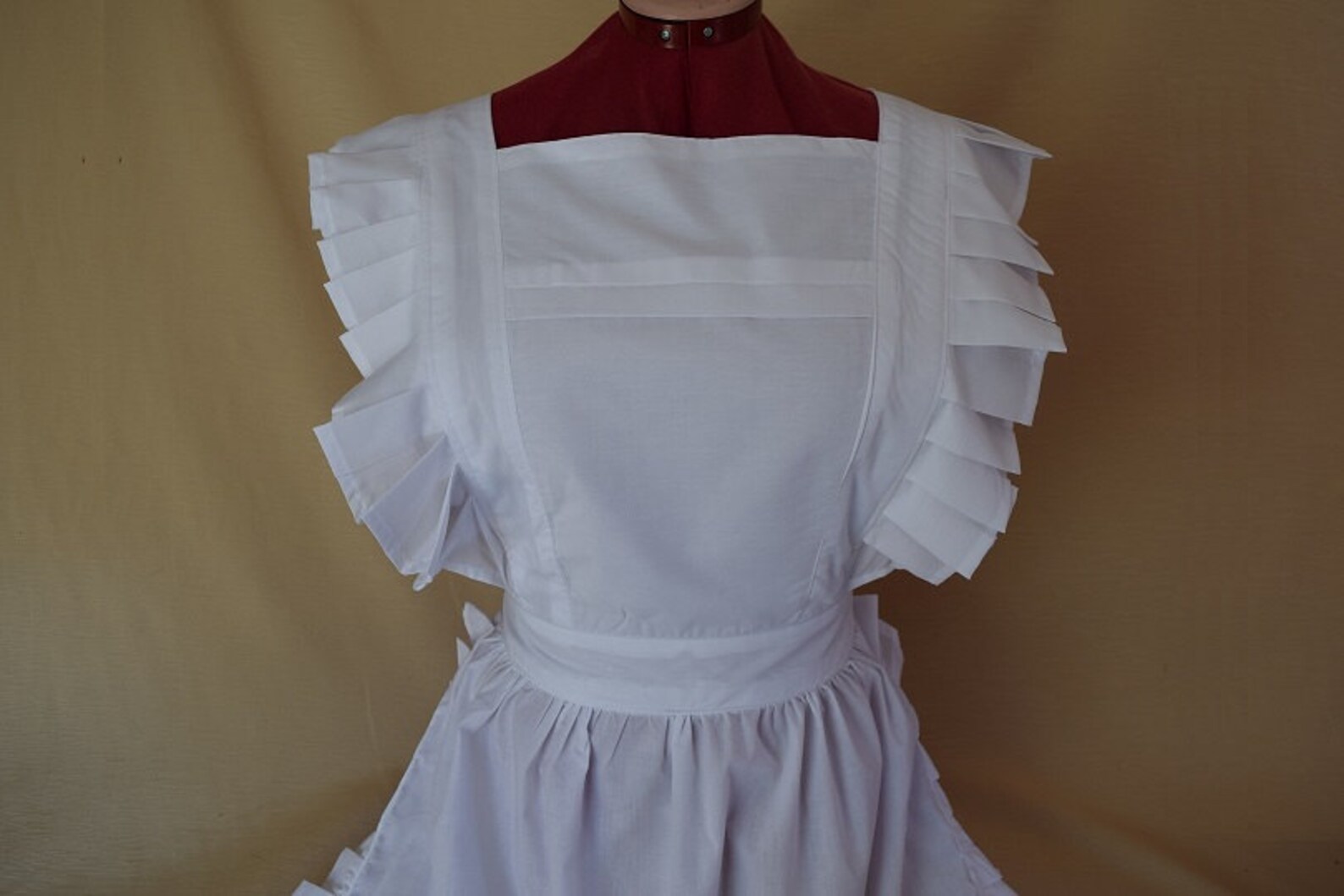 Retro Vintage Victorian Style Full Apron / Pinny White | Etsy UK