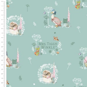 Peter Rabbit - Peters Garden - Dandelion - 100% Cotton Digital Print ...