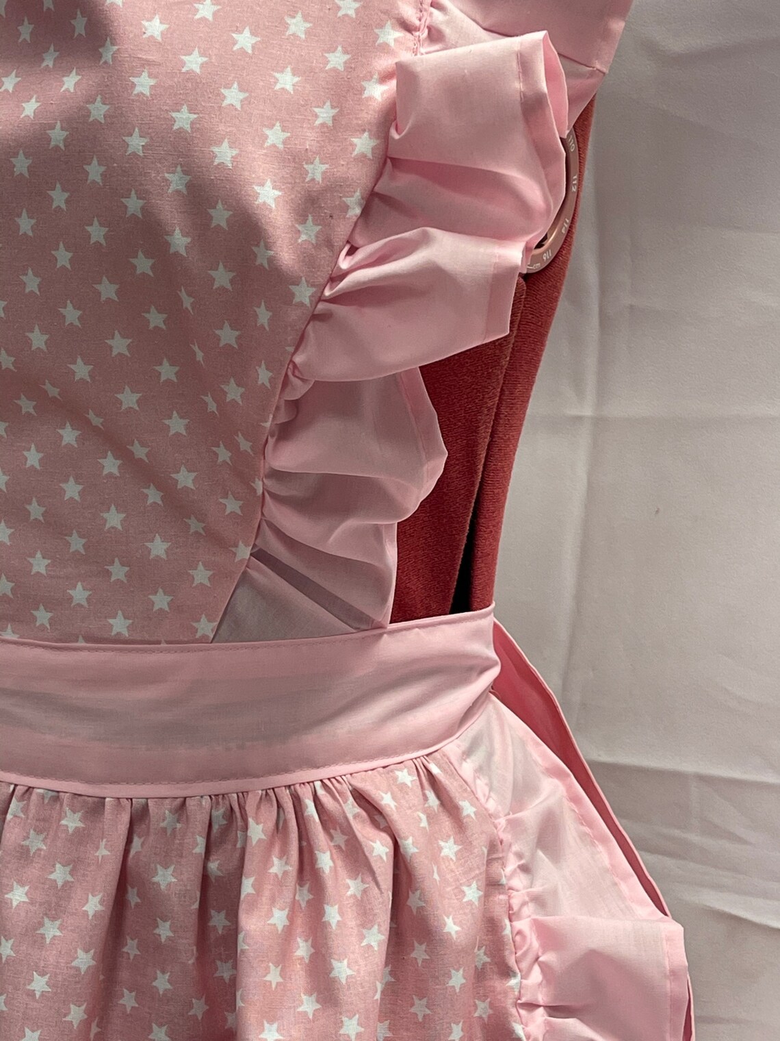 Retro Vintage 50s Style Full Apron / Pinny With Heart Shaped - Etsy UK