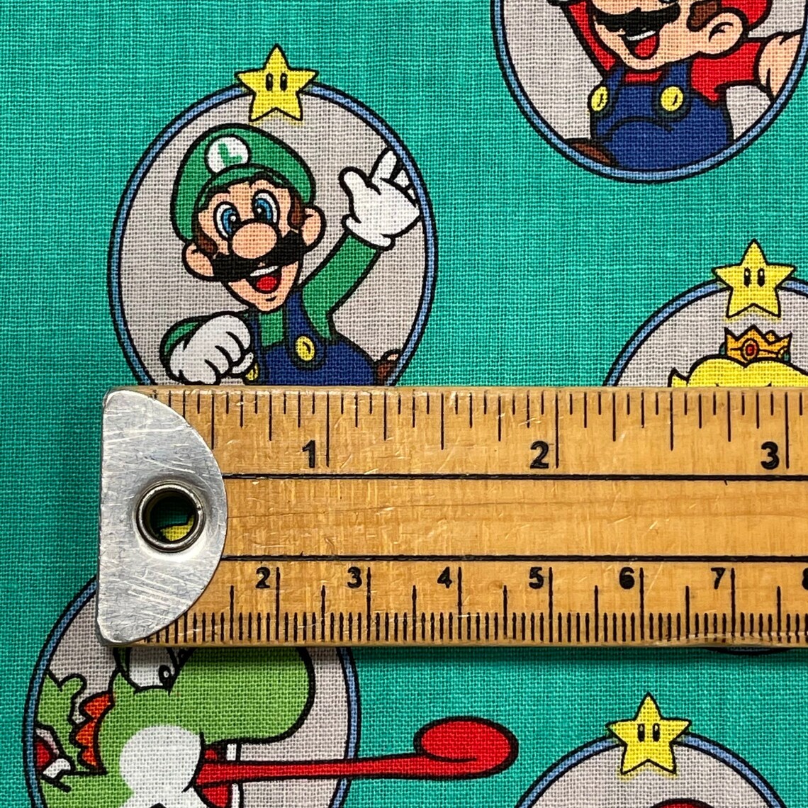 Super Mario 2 - 100% Cotton Print Fabric - Green - 39950-102 - Etsy