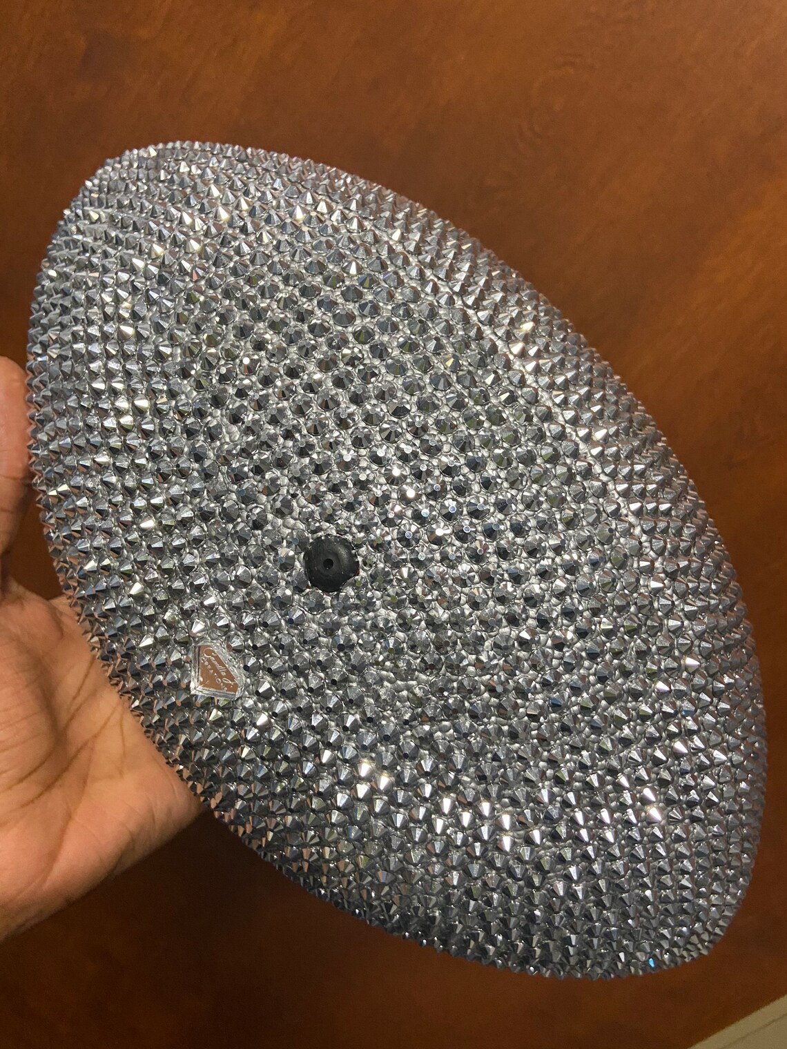 Custom Bling Football | Rhinestone Football | Personalized Football - Etsy