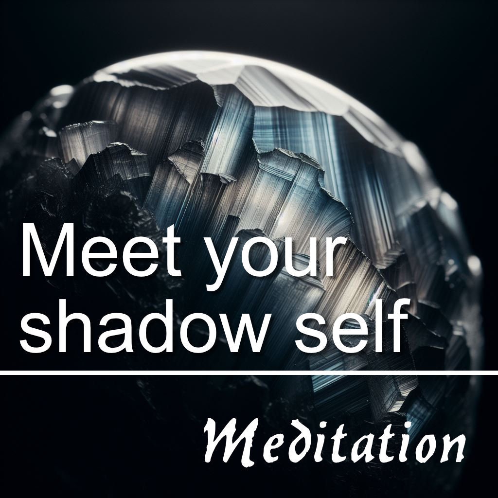 Meet Your Shadow Shadow Work Meditation. - Etsy