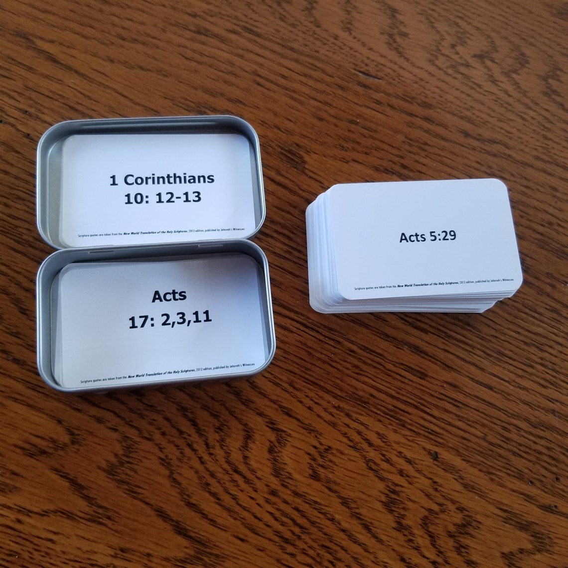 Take Along Flash Cards of Bible Verses, 75+ Bible Verses We Should All ...