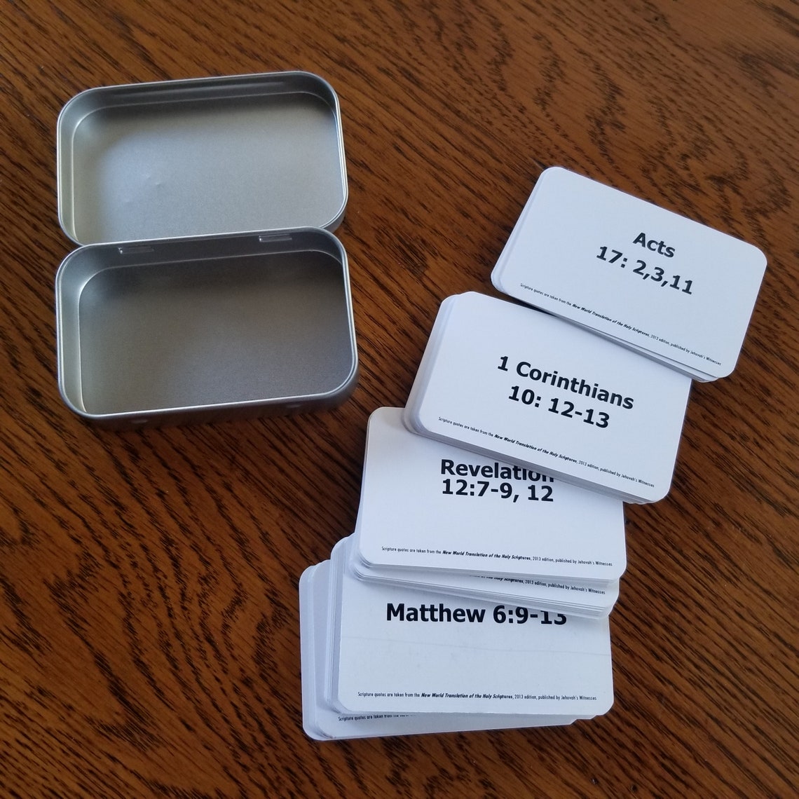 Take Along Flash Cards of Bible Verses, 75+ Bible Verses We Should All ...