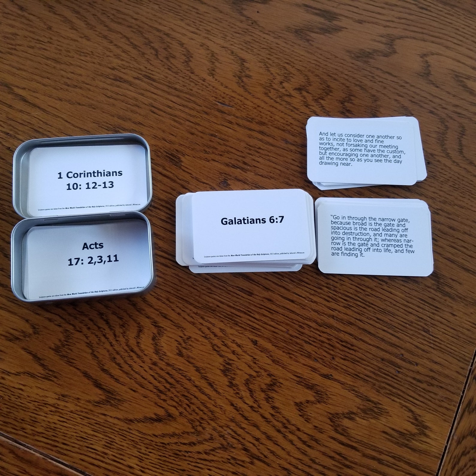 Take Along Flash Cards of Bible Verses, 75+ Bible Verses We Should All ...