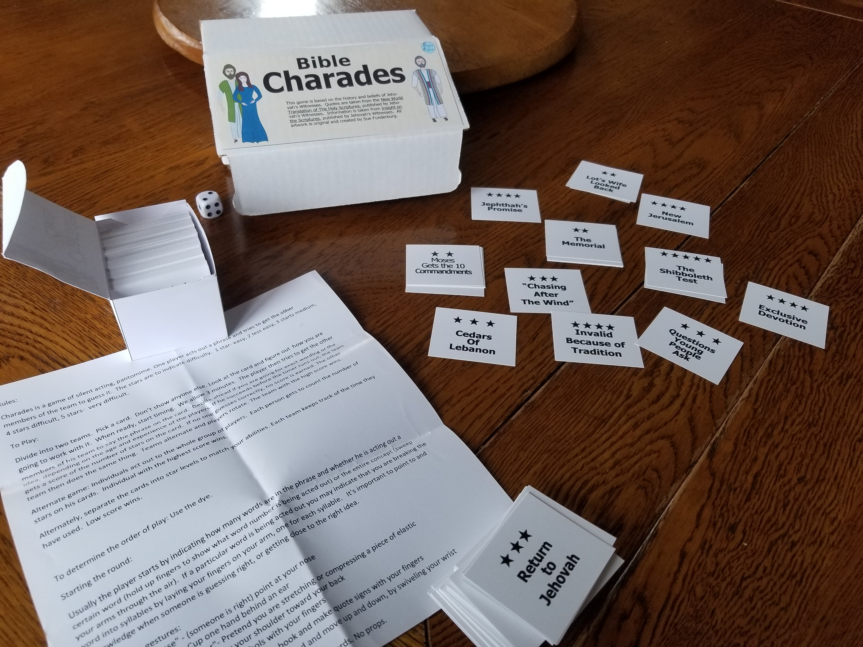 Bible Charades | Etsy