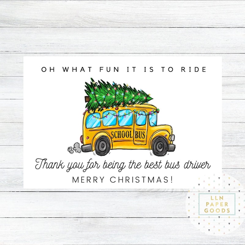 Bus Driver Christmas Gift - 60+ Gift Ideas for 2025