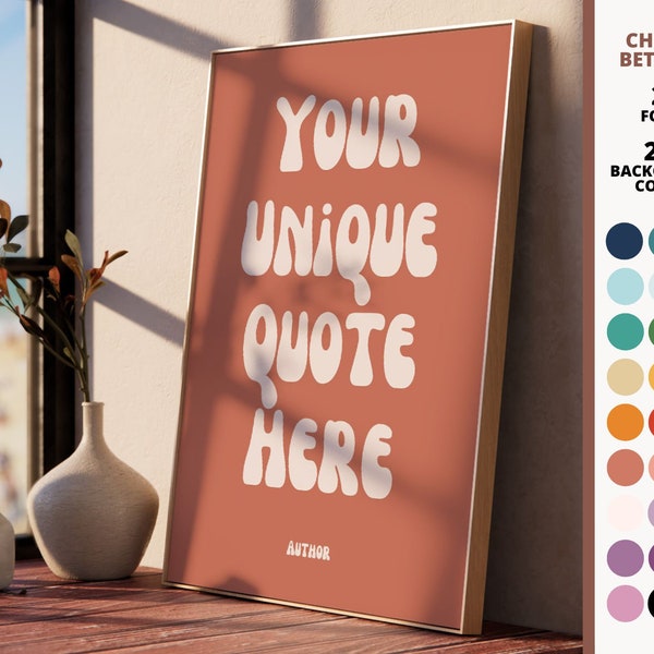 Custom Quote Print - Etsy