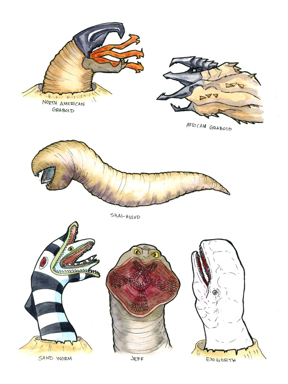 Tremors Graboid Evolution