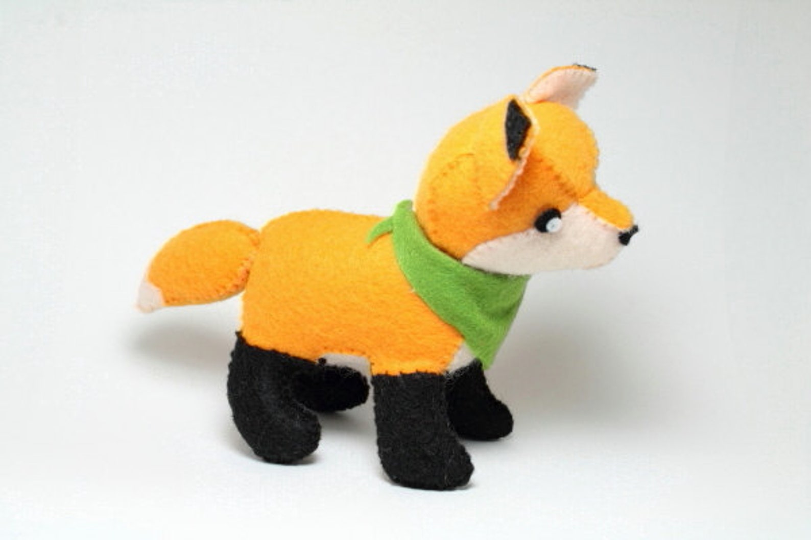 Pattern: Felt Fox Plush - Etsy
