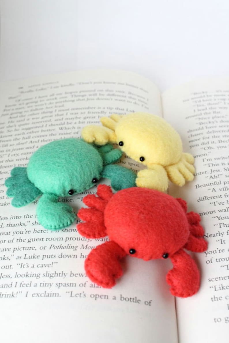 PDF Pattern - Felt Crab Pin Cushion Plush - Etsy