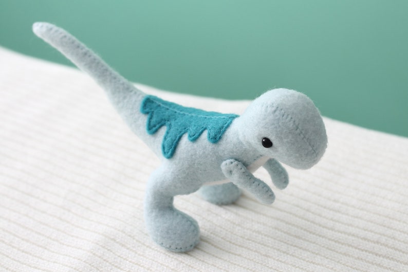 PDF Pattern Felt Velociraptor Dinosaur Plush - Etsy UK