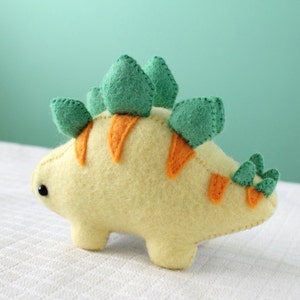 PDF Pattern - Felt Stegosaurus Dinosaur Plush - Etsy