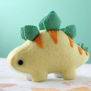 PDF Pattern - Felt Stegosaurus Dinosaur Plush - Etsy