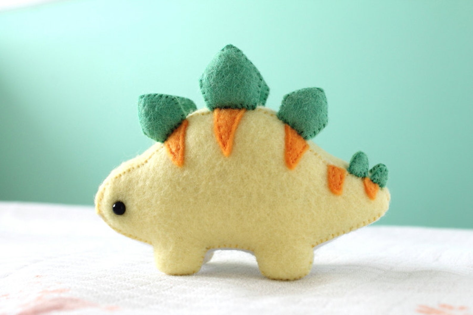 PDF Pattern Felt Stegosaurus Dinosaur Plush - Etsy
