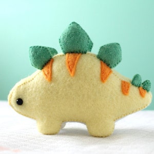 PDF Pattern - Felt Stegosaurus Dinosaur Plush - Etsy