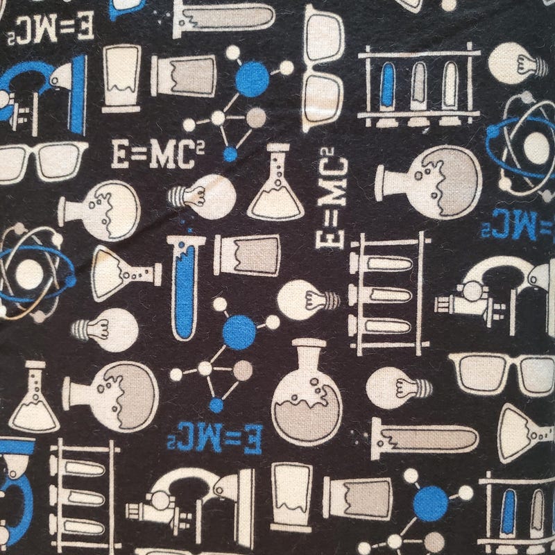 Science Fabric - Etsy