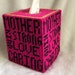 Mothers Day Tissue Box Cover, Mom Tissue Holder, Mother Are Strong Kind ...