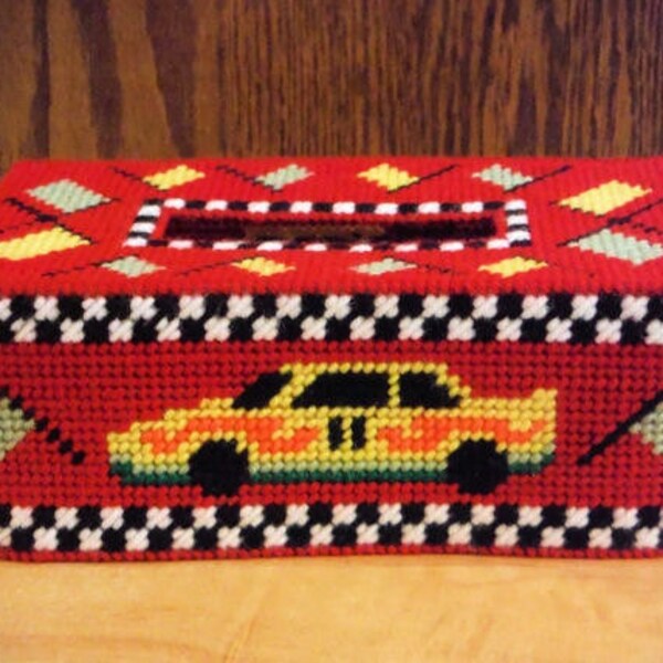 Plastic Canvas Car - Etsy