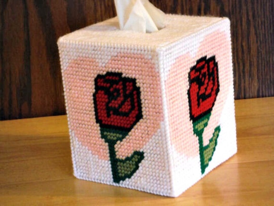 Valentines Tissue Box Cover - Etsy