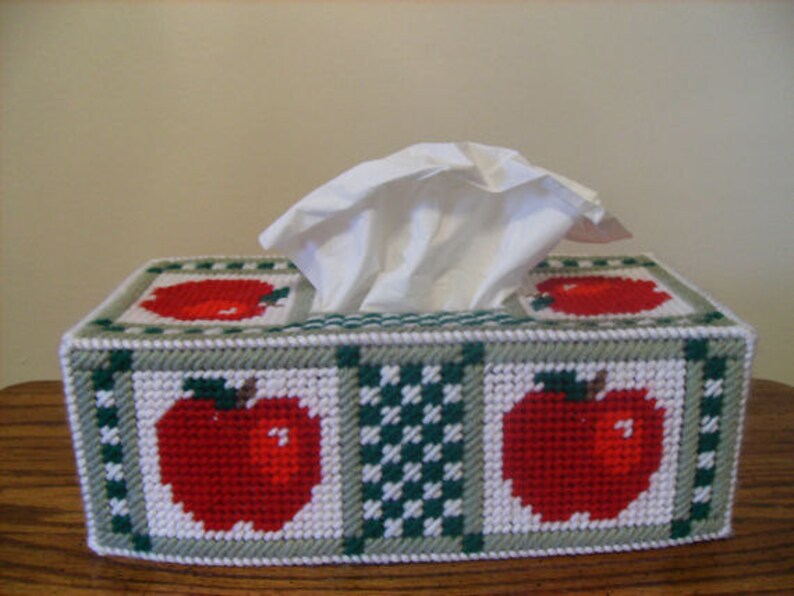 Apple Delight Tissue Box Holder, Make a Great Kitchen Décor, Made to ...