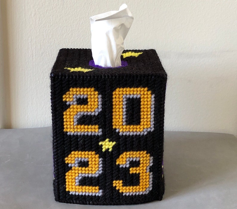 Happy New Year Tissue Box Cover - Etsy