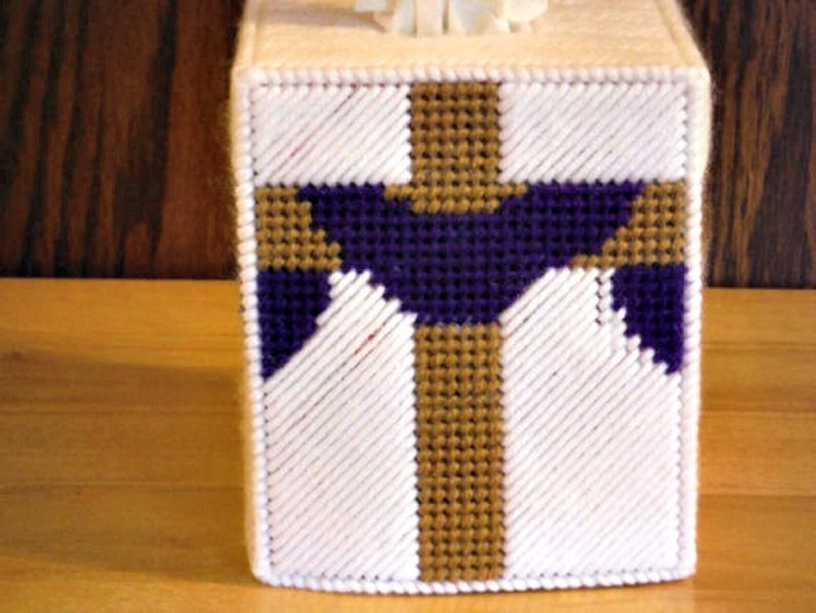 Easter Cross Tissue Box Cover, Easter Gift - Etsy