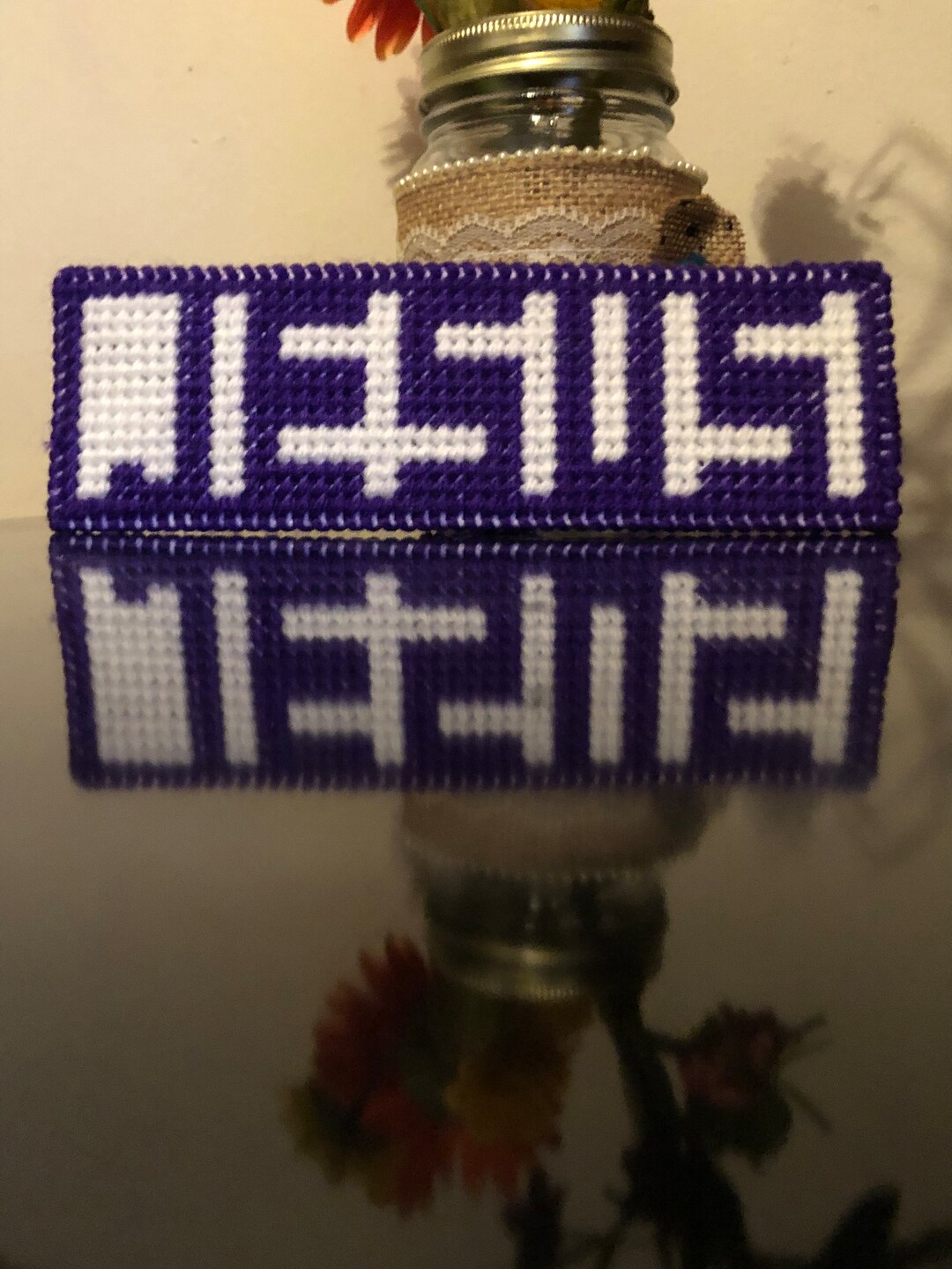 Jesus Sign Hidden Word | Jesus Optical Illusion | Table Sign | Plastic ...
