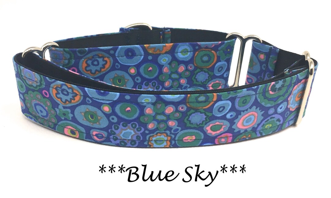 Collier pour chien Martingale, Collier pour chien à boucle bleue ...
