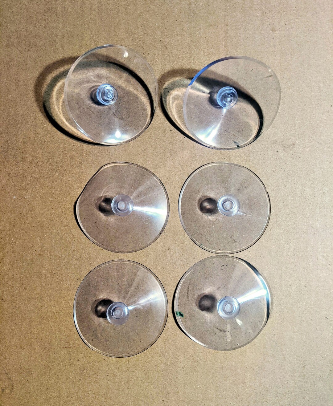 6 Pack 2-1/2 Inches PVC Suction Cup With No Hook - Etsy