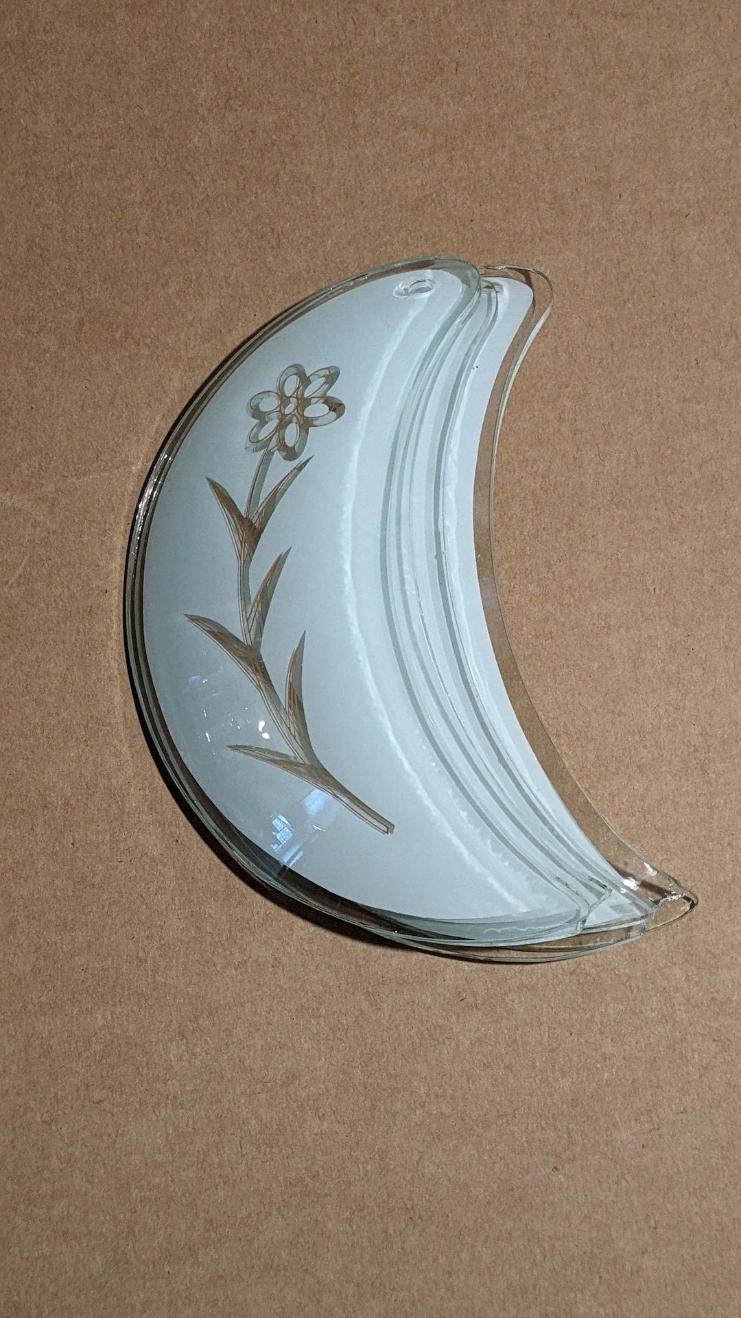 White Glass Panel Touch Lamp Replacement SET OF 6 for K-313 Lamp Base ...