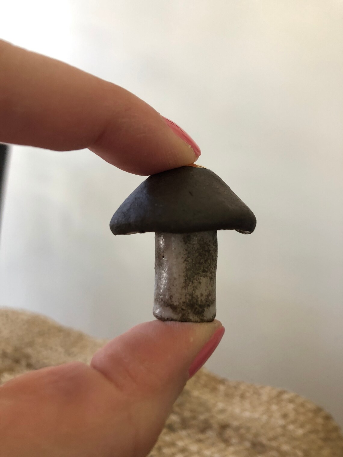 Ceramic Mushroom Sculpture Figurine Sculptural Object Fungus Mycelium ...