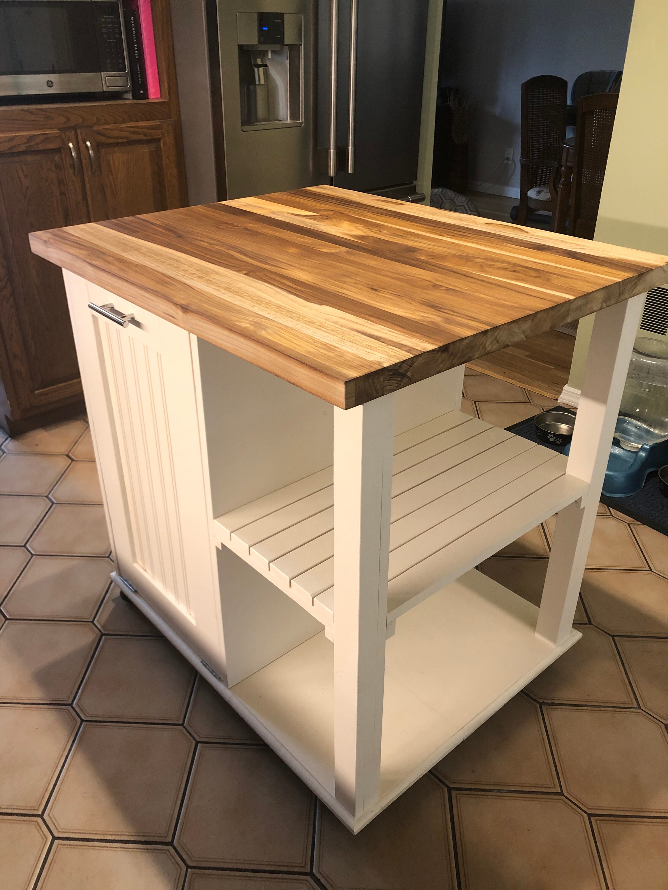 Custom Kitchen Island Kitchen Island Cart | Etsy