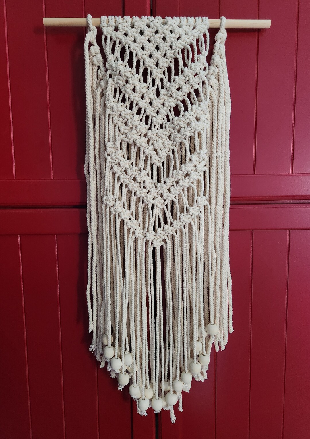 Layered Waterfall Macramé Wall Art - Etsy