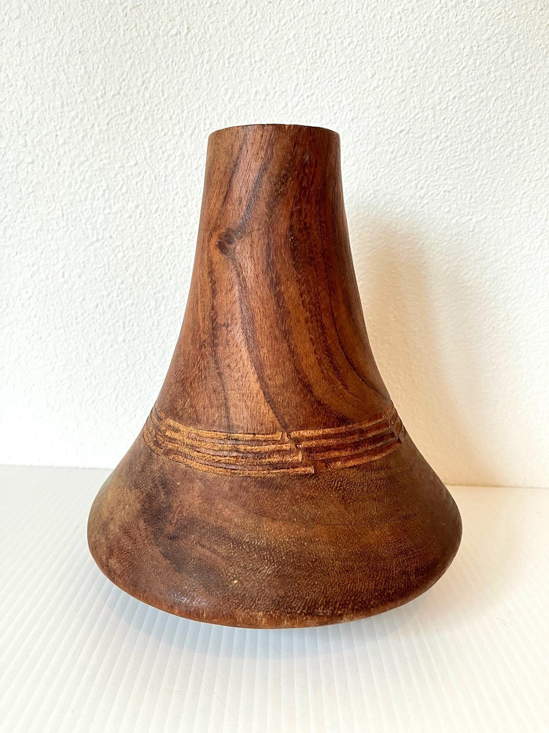 Vintage African Bahima Wooden Milk Container Ekyanzi Hima Tribal Uganda ...