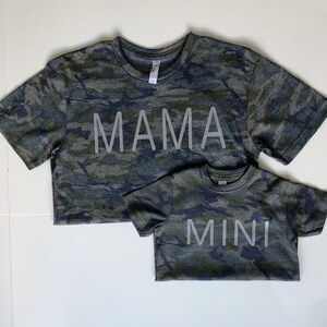 Camo Mama & Mini Set - Etsy