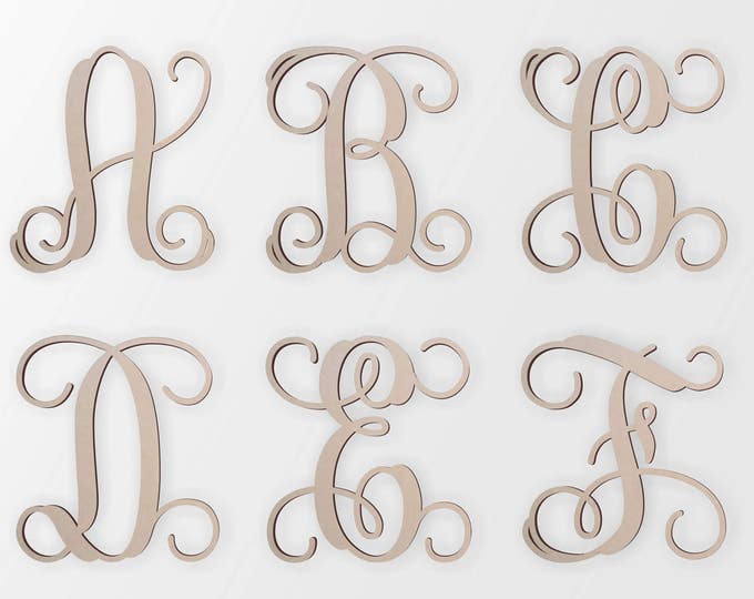 Unfinished Wooden Greek Letters for Sororities or Fraternities - Etsy