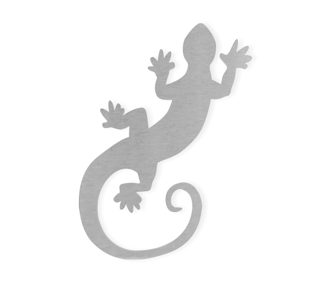 Metal Wall Art Metal Sign Gecko - Gecko Metal Cutout, Wall Art, Home ...