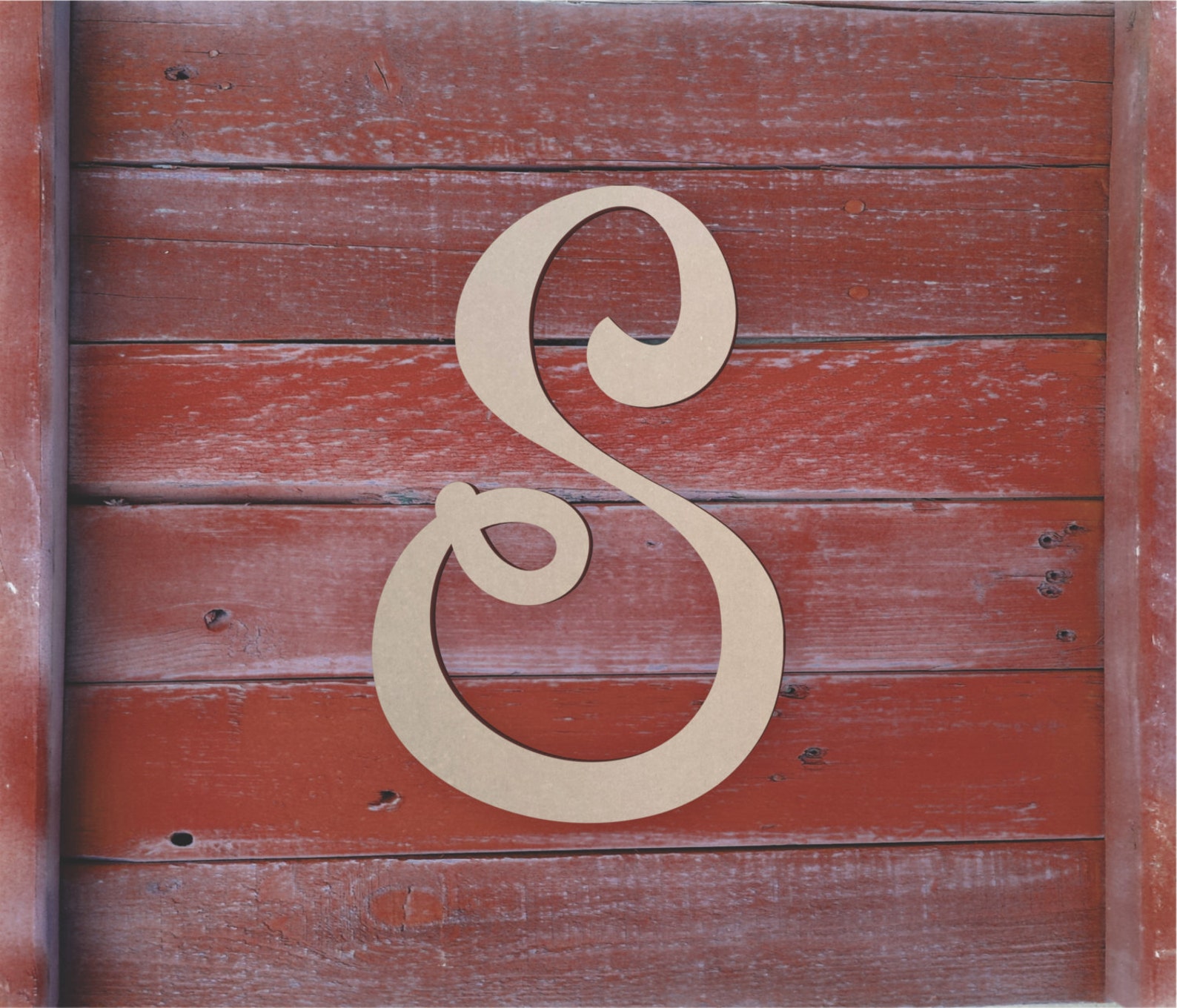 Large Wooden Letter Unfinished Unpainted Decorative Font | Etsy