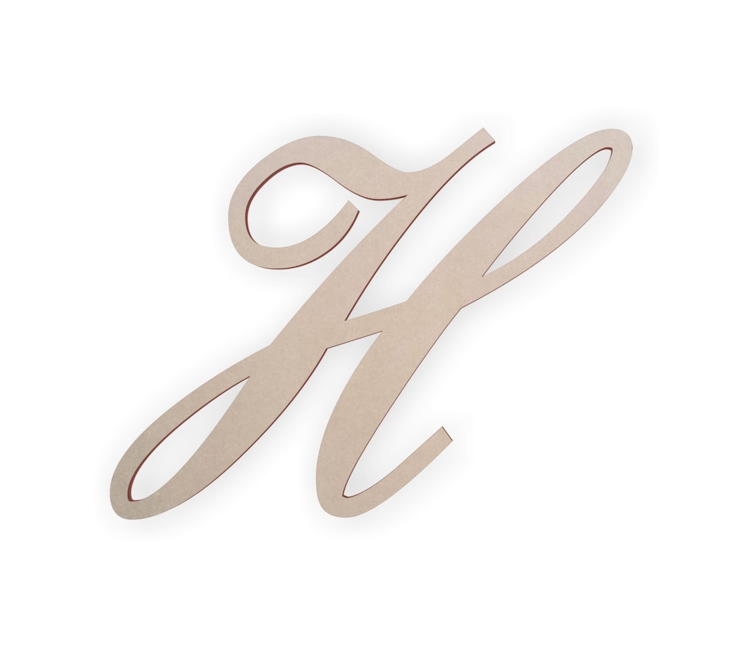 Fancy Calligraphy Letter H