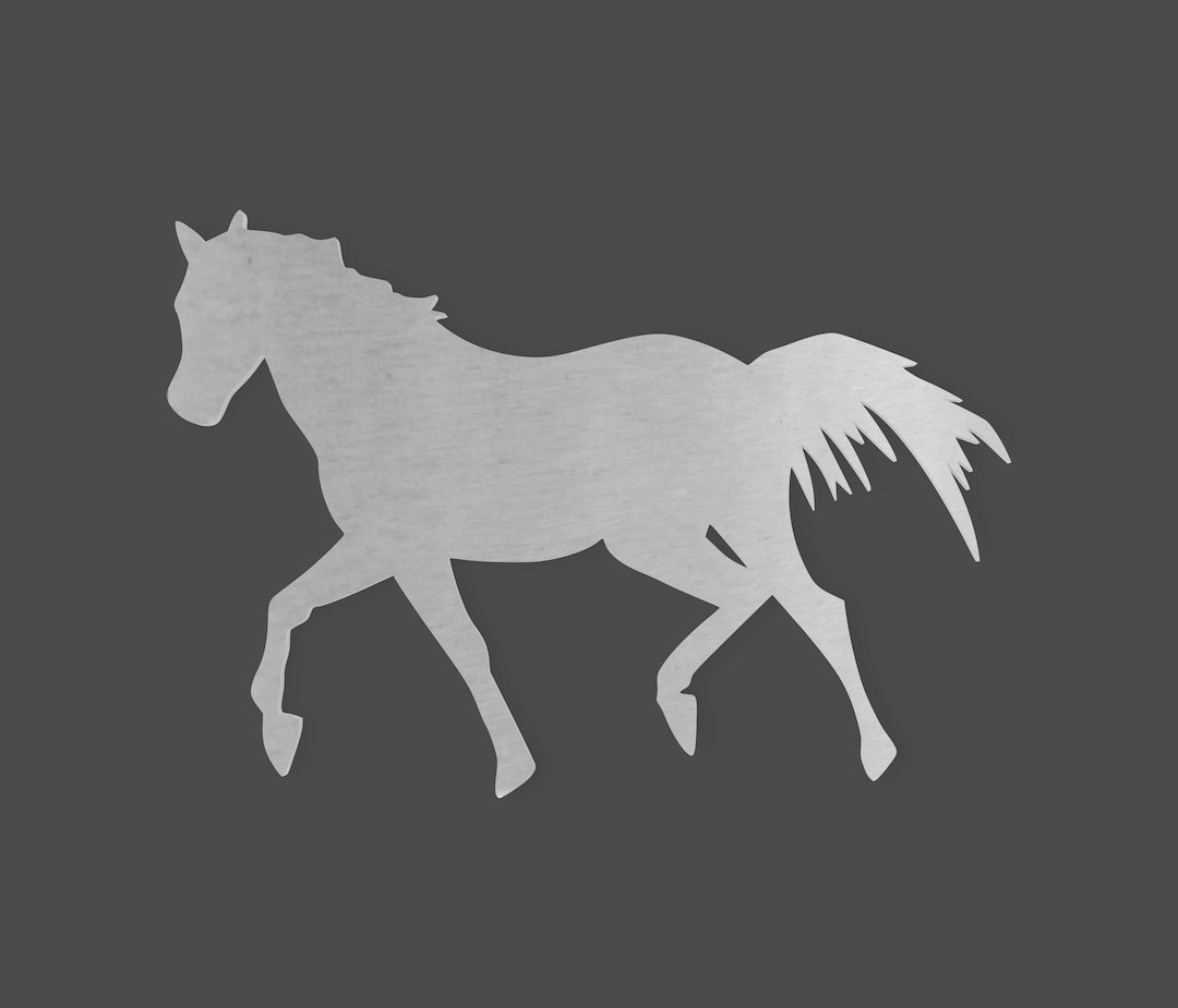 Metal Wall Art Metal Horse Cutout- Wall Decor, Wall Art, Home Decor ...