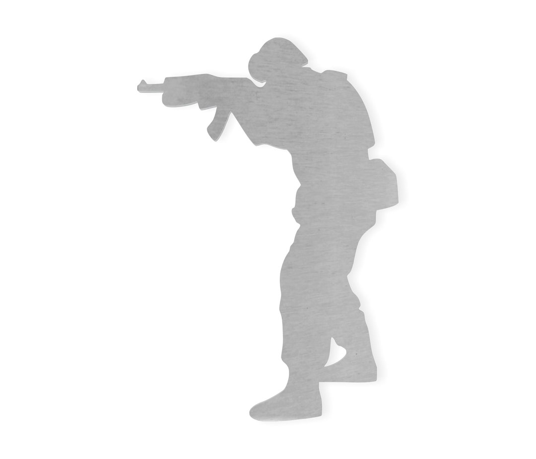 Metal Wall Art Metal Soldier, Kids Room Decor, Soldier Decor, Metal ...