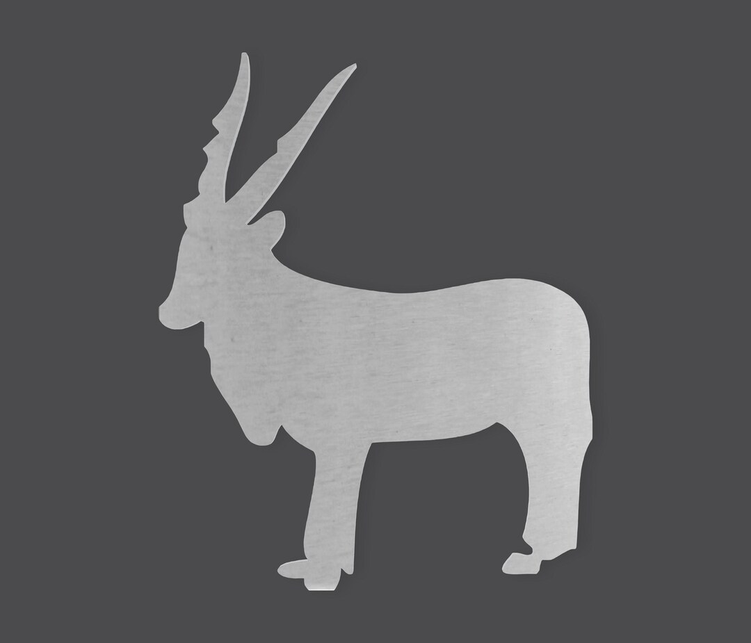 Metal Wall Art Metal Sign Antelope , Metal Cutout, Wall Art, Home Decor ...